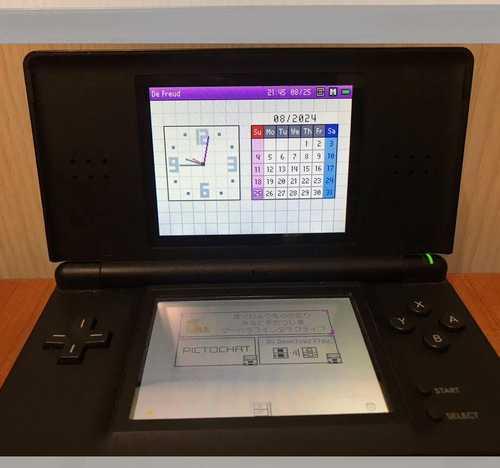 Nintendo ds lite +R4 картридж