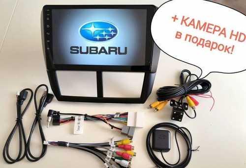 Магнитола Subaru Forester/Impreza + камера