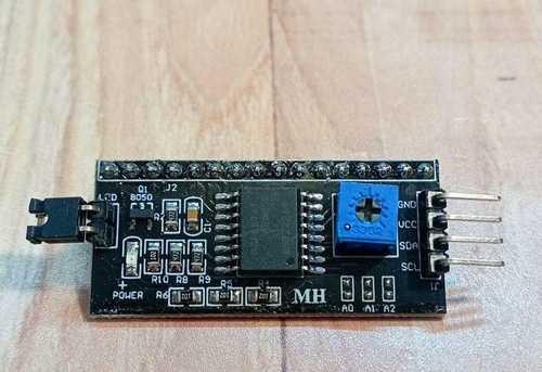 I2C интерфейс LCD 1602