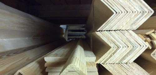 Уголок деревянный разных размеров