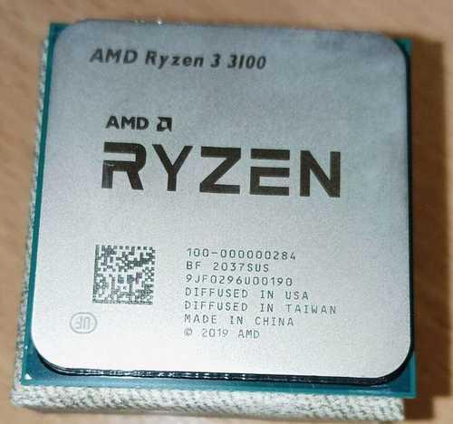 Процессор amd ryzen 3 3100