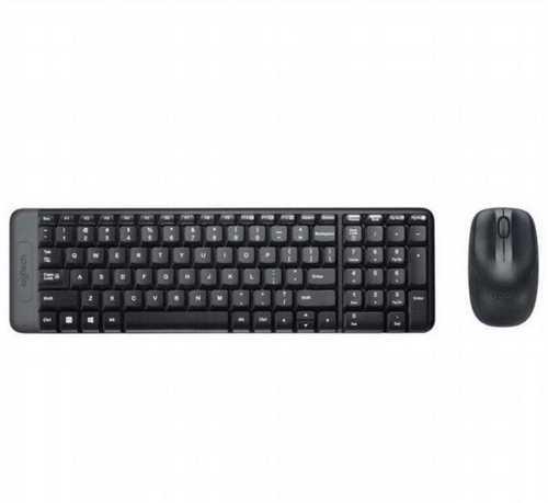 Клавиатура+мышь Logitech Wireless Combo MK220
