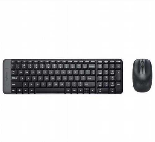 Клавиатура+мышь Logitech Wireless Combo MK220