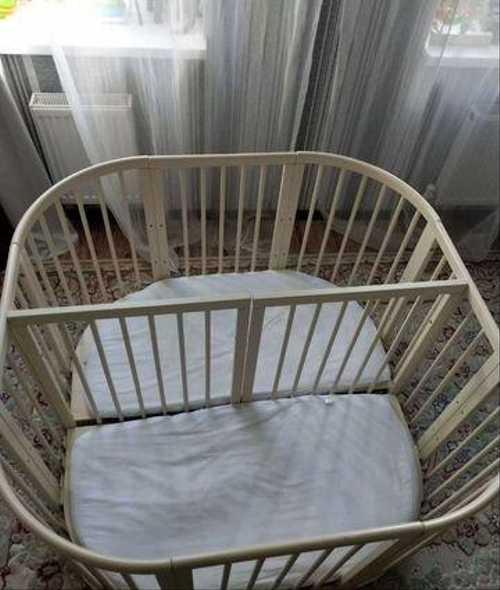 Кровать для двойни Comfortbaby PlayPen 3в1