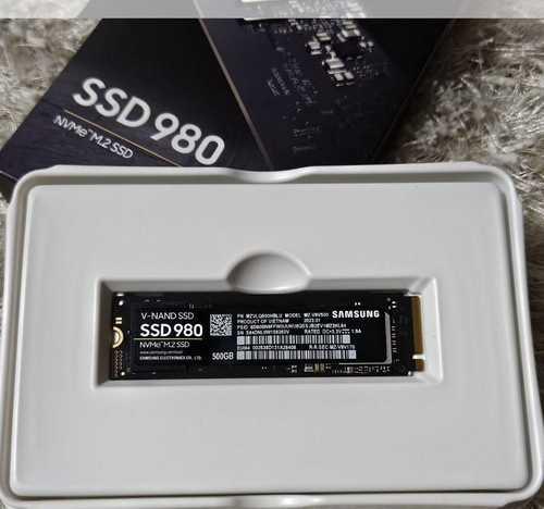 SSD M.2 Samsung 980 500GB (Здоровье 95%)