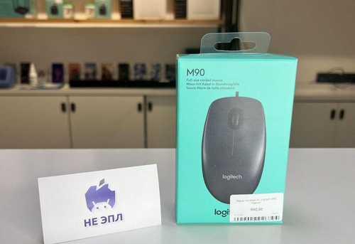 Мышь проводная Logitech M90 Чёрная