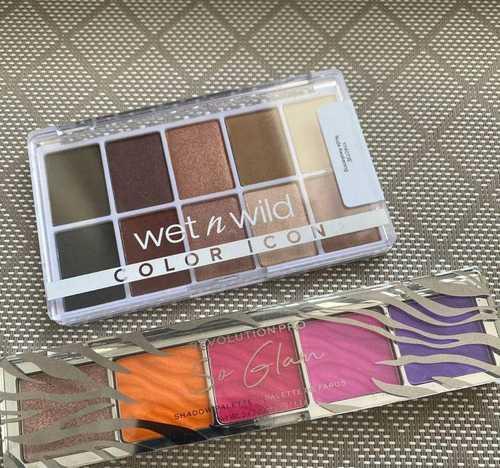 Тени Wet n wild и revolution