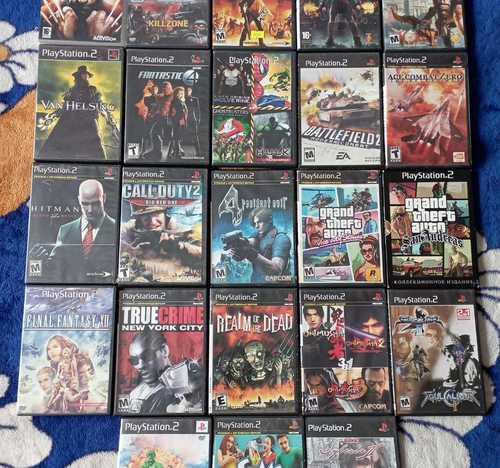 Диски для PS2 и PC