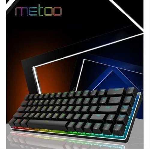 Механическая клавиатура Metoo mini, беспроводная