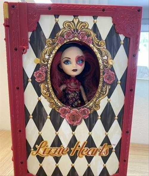 Кукла ever after high lizzie hearts с домиком