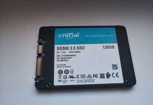 SSD Crucial 120 gb