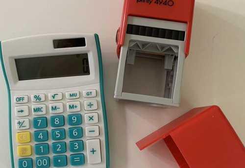 Калькулятор и автоматическая печать
