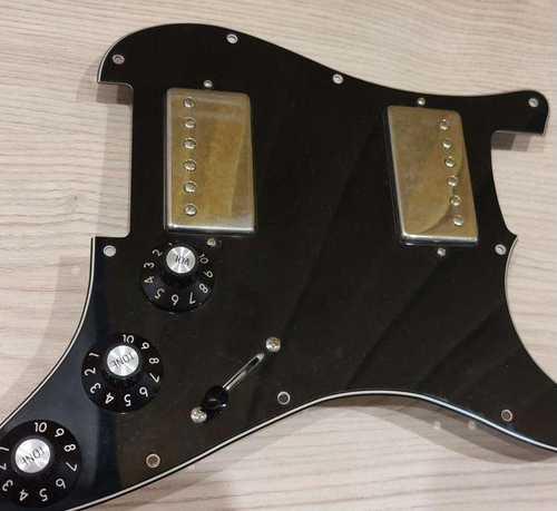 Пикгард stratocaster blacktop в сборе