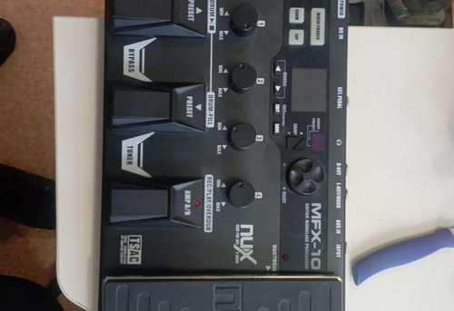 Гитарный процессор NUX mfx10