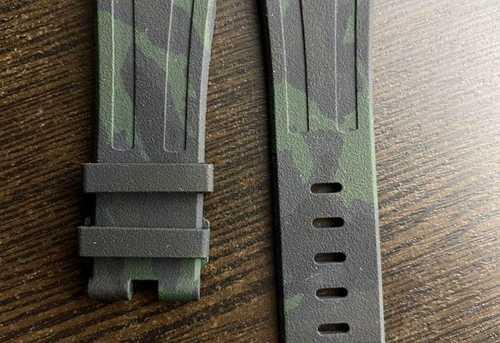 Ремешок для Audemars Piguet камуфляж хаки черный
