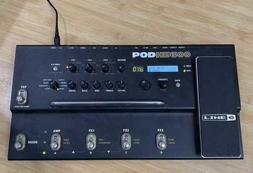 Гитарный процессор line 6 pod hd 300