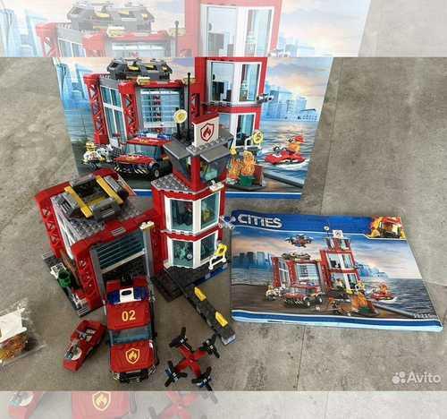 Lego Пожарная станция 11215/60215