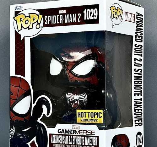 Funko Pop 1029 Spider-Man Advanced Suit 2 Symbiote