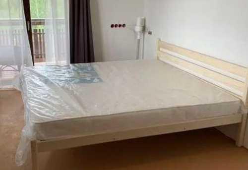 Кровать новая (размер:180*200) двуспальная IKEA