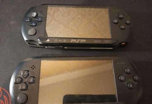 2шт. на запчасти Sony PSP e1008