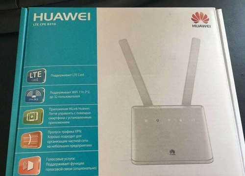 Wi-Fi роутер с 3G/4G LTE модемом Huawei B310s-22