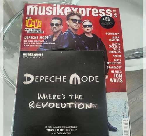 Журнал Musikexpress+ винил Depeche Mode