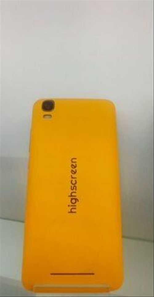 Смартфон Highscreen Easy L Pro Yellow (Витринный)