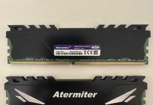 Оперативная память Atermiter ddr4 16gb 3200 2x16