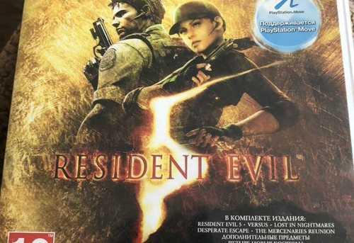 Диск на ps3. Resident Evil 5