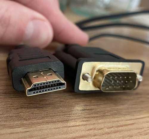 Кабель для монитора VGA — hdmi