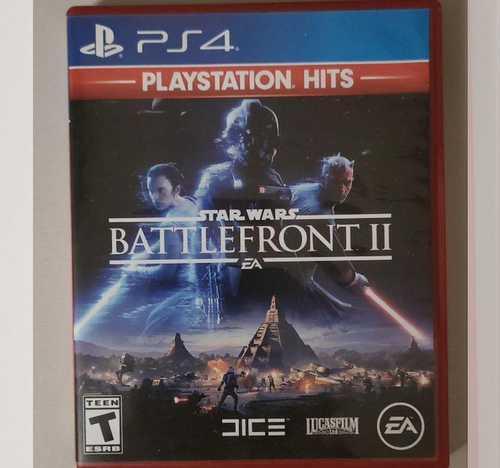 Диск для Playstation 4 Star Wars Battlefront II