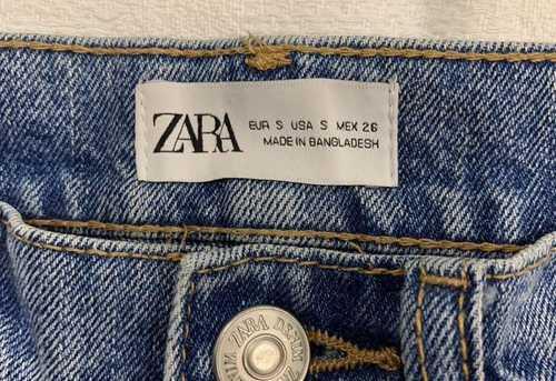 Юбка джинсовая zara 26 s