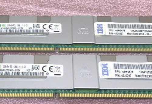 DDR3 L 32 GB 1600 MHz samsung ECC REG Серверная