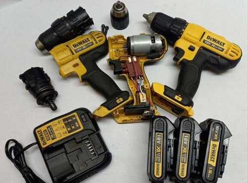 Шуруповерт dewalt dcd 771 на запчасти