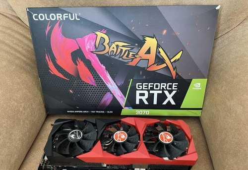Видеокарта ColorFul GeForce RTX3070 Battle-Ax NB-V