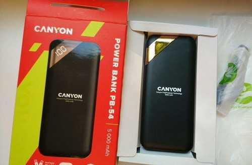 Портативный аккумулятор Canyon CNE-cpbp5, черный