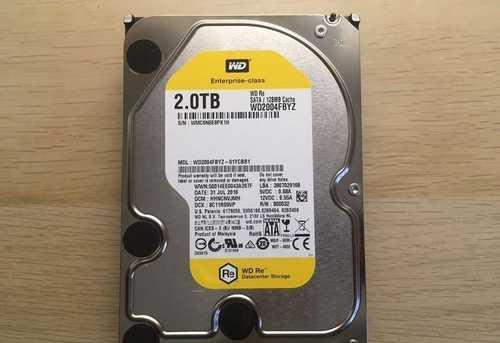 Жесткий диск 3.5 SATA 2Tb WD Re Enterprise-class