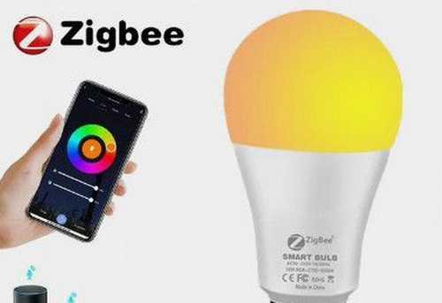 Умная светодиодная лампа Zigbee Bulb E27, 12 Вт