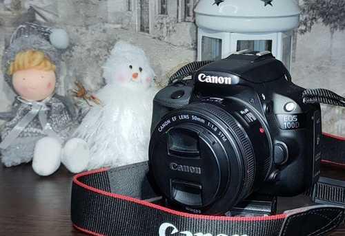Canon 100d + kit 50 f 1.8 stm