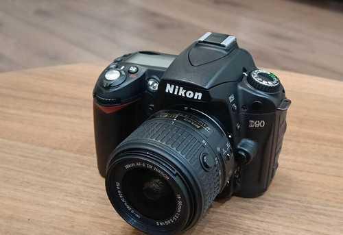 Nikon D90 (пробег 18 т)