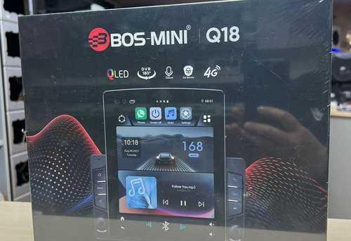 Магнитола в стиле Tesla Bos-mini Q18 4/128 Sim