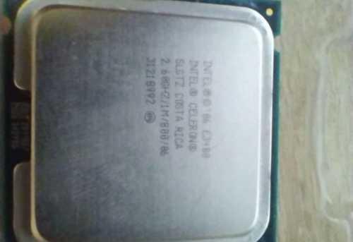 Процессор 2х ядерный Intel Celeron e3400 2.6 Ghz