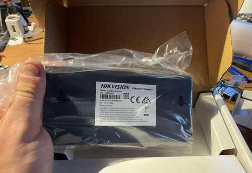 Коммутатор Hikvision DS-3E0106P-E/M 4 POE