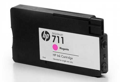 Струйный картридж HP №711 Пурпурный 108966