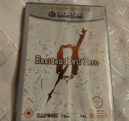Resident evil 0 (zero) gamecube