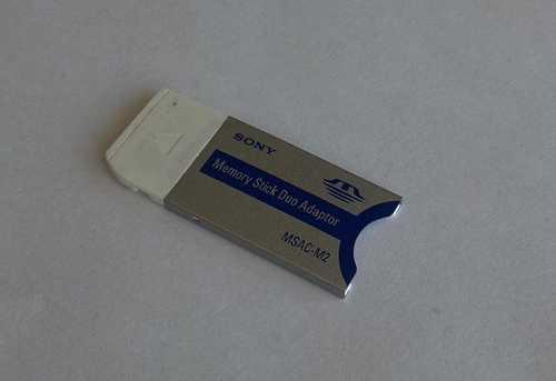 Memory stick duo адаптер sony