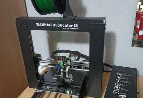 3д принтер Wanhao Duplicator i3