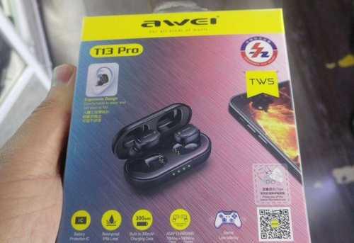 Беспроводные наушники awei t13pro