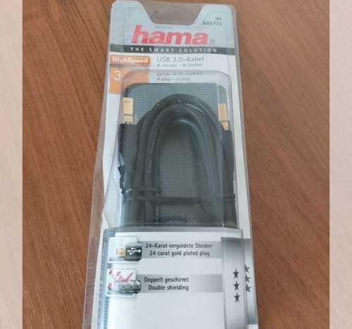 Hama usb 2.0 046772, 3m