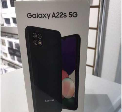 Новый Samsung A22s 5G 4/128GB черный
